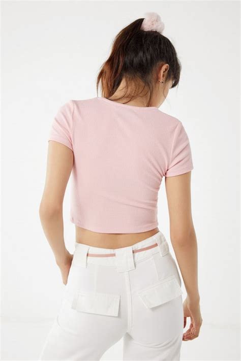 Lazy Oaf Strawberry Fitted Tee Urban Outfitters