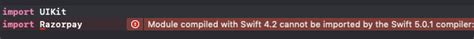 Razorpay Custom SDK Support For Swift And Xcode Issue Razorpay Razorpay Pod