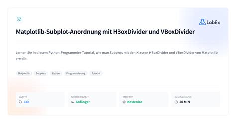 Matplotlib Subplots Python Programmier Tutorial Labex