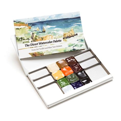 The Direct Watercolor Palette From Art Citizen Sketcher