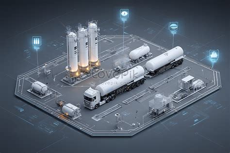 Ai 관리 수소 에너지 산업 시설