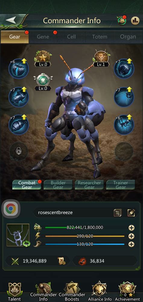 Selling Ant Legion Vip6 19m Cphaste T7 Melee T7 Ranged T5ant 22t3 Builder Gear Epicnpc