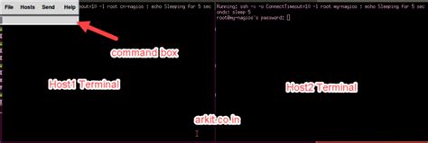 clusterssh run command on multiple servers at same time cssh