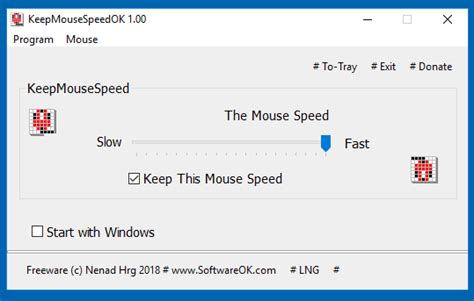 Please Keep My Mouse Speed OK On Windows