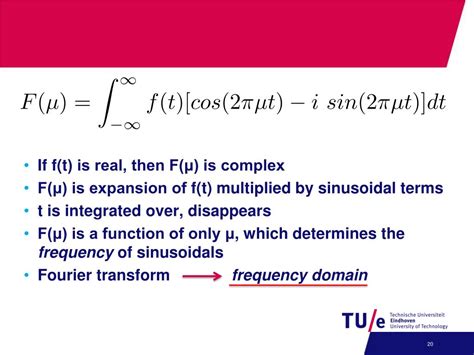 PPT The Fourier Transform I PowerPoint Presentation Free Download ID