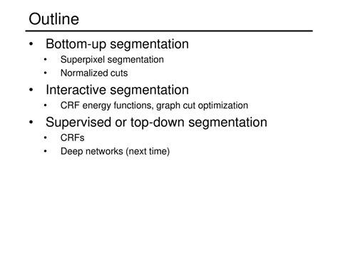 “traditional” Image Segmentation Ppt Download