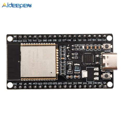 Aideepen Esp Wroom 32 Esp32 Esp 32s Development Board 24ghz Dual Mode Wifi Bluetooth Dual Cores
