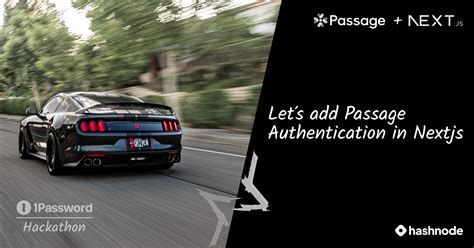How To Add Passage Authentication In Nextjs