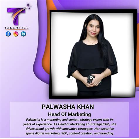 Im Grateful For This Shoutout And Recognition Talentize Palwasha Khan