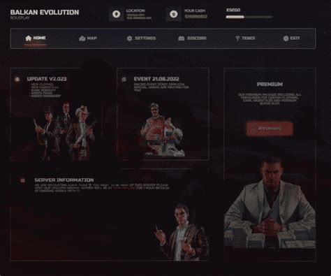 Pause Menu System V1 Main Menu ESX QB FiveM Store