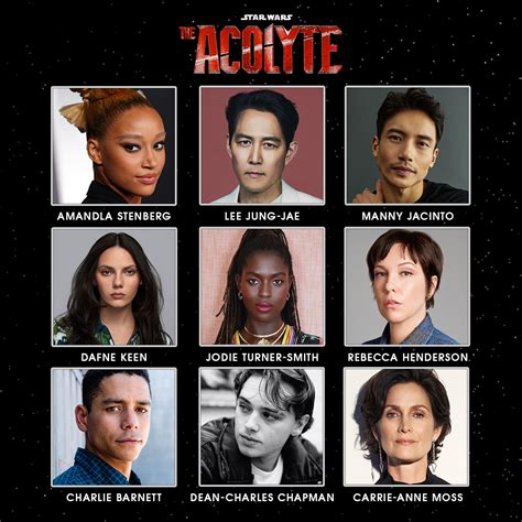 The Acolyte La Próxima Serie De Star Wars Presentó Al Reparto Principal
