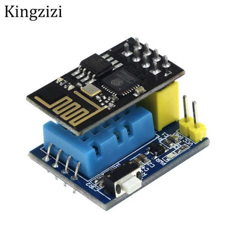 Modul Sensor Suhu Kelembaban Esp8266 Esp 01 Esp 01s Dht11 Wifi Nodemcu Smart Home Iot Diy