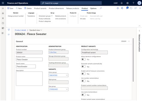 Create A Product Master With Variants Sitecore Documentation