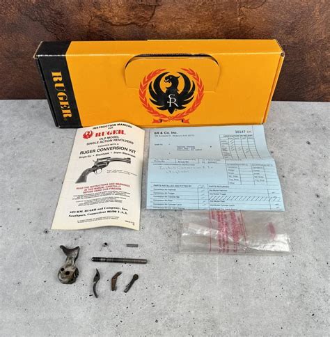 Ruger Single Six Conversion Kit Box W Parts