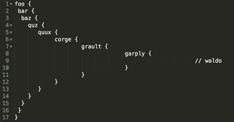 I Prefer To Increase The Spacing For Each Successive Indent According
