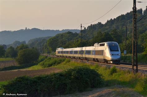 Als Abendlicher Tgv 9575 Parisstuttgart Nach München Fährt Der
