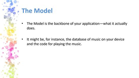 Solution What Is Android Gui Architecture The Model The View The