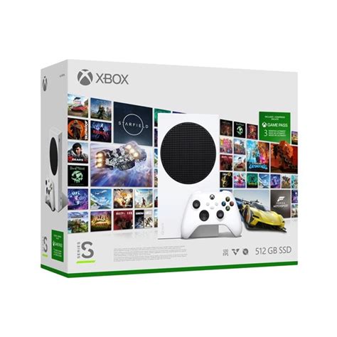 Xbox Series S Starter Bundle 512gb Console And 3 Months Game Pass