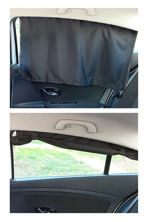 قیمت و خرید 2 عدد پرده آفتابگیر خودروی شیشه ای کنار پنجره خودرو پرده