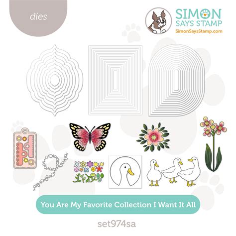 Simon Says Stamp You Are My Favorite Collection I Want It All Stand Al