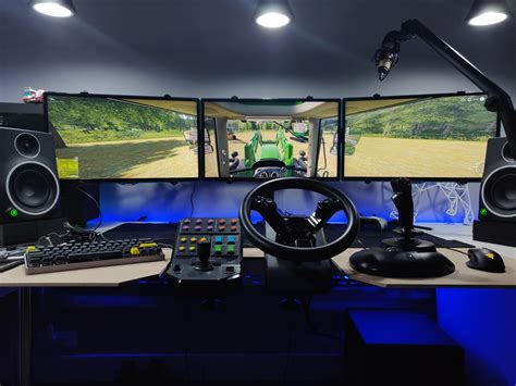 Finished My Farming Simulator Setup Today Any Suggestions For Improvements R Farmingsimulator