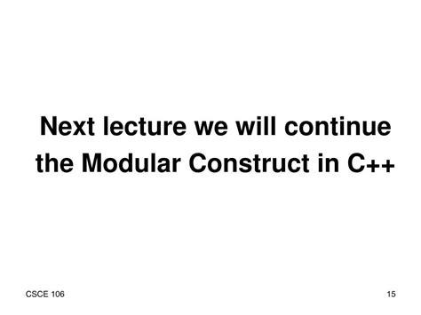 Ppt Modular Programming User Defined Functions Powerpoint Presentation Id4065860