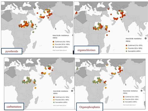Resistance Status For Anopheles Malaria Vectors From The Who Eastern Download Scientific