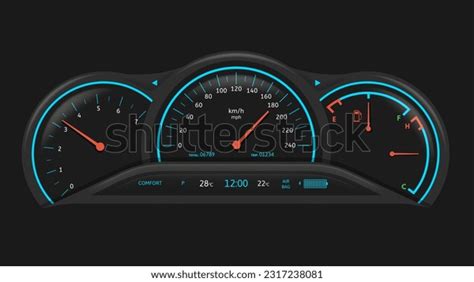 Car Dashboard Ui Over 2476 Royalty Free Licensable Stock Vectors And Vector Art Shutterstock