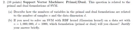 2 10 Points Support Vector Machines Primaldual