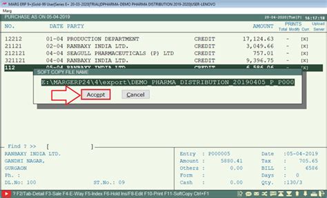 How To Export Selected Purchase Entry In Excel Format In Marg Software