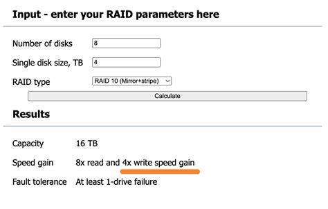 Raidz Calculator Does Zfs Ever Give Write Speed Gains Depending On