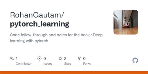 Github Rohangautam Pytorch Learning Code Follow Through And Notes For The Book Deep