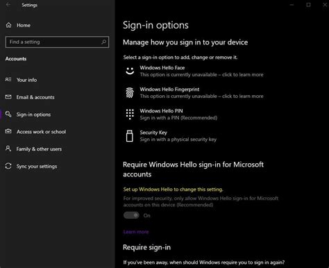 How To Log In Without Passwords Solved Page 2 Windows 10 Forums