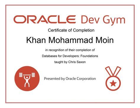 Mohd Moin Khan On Linkedin Oracledevgym Databasedevelopment Sql Learningjourney