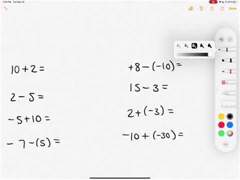 Adding And Subtracting Numbers Rules Of Signs To Simplify YouTube