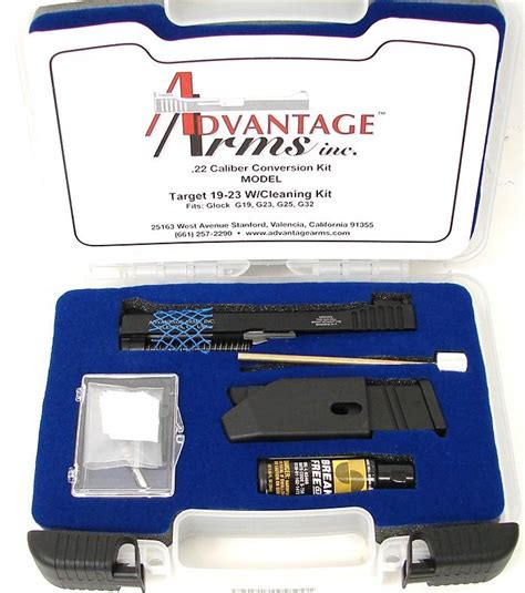 Advantage Arms Inc 22 Caliber Conversion Kit Target 17 22 With Cleaning Kit Fits Glock G17