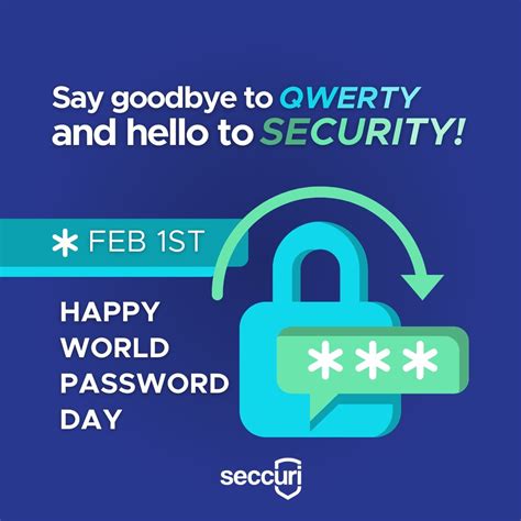 Worldpasswordday Strongpasswordsonly Seccuri