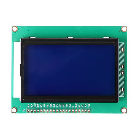 5v 1604 Lcd 16×4 Character Lcd Screen Blue Blacklight Lcd Display Module For Arduino