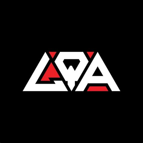 Lqa Diseño De Logotipo De Letra Triangular Con Forma De Triángulo Lqa