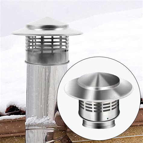 Tapa De Chimenea Direccional Del Viento Sombrero Extractor De Humo