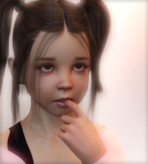Artstation Cara For Genesis 8 Female Game Assets