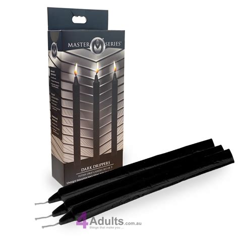 Fetish Drip Candles 3 Pack Black By Master Series Buy Direct From