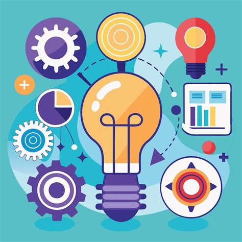 Unlocking Innovation Ideas Processes Strategy Premium Ai Generated Vector