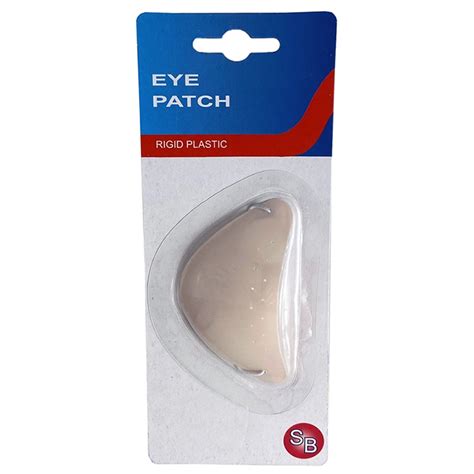 Surgical Basics Eye Patch Rigid Plastic 12