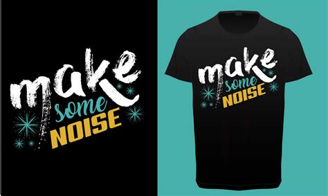 Make Some Noise Typography Svg Graphic Graphic By Designmitra · Creative Fabrica