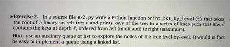 Solved Exercise 1 In A Source File Ex1 Py Write A Python Chegg