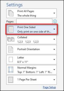Print Double Sided In Microsoft Word Simple Methods