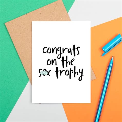 Sex Trophy Etsy