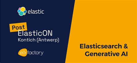 Elasticsearch And Generative Ai Formica