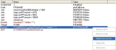 Gmer Rootkit Detector And Remover